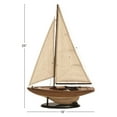 Miniature Wood Sailing Ship - Walmart.com