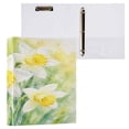 2Pack 3 Ring Binder 1.5 inch Round Rings with Interior Pockets Binders ...