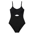 Aihuaihua Girls One Piece Swimsuits Short Sleeve Girls High Waist ...