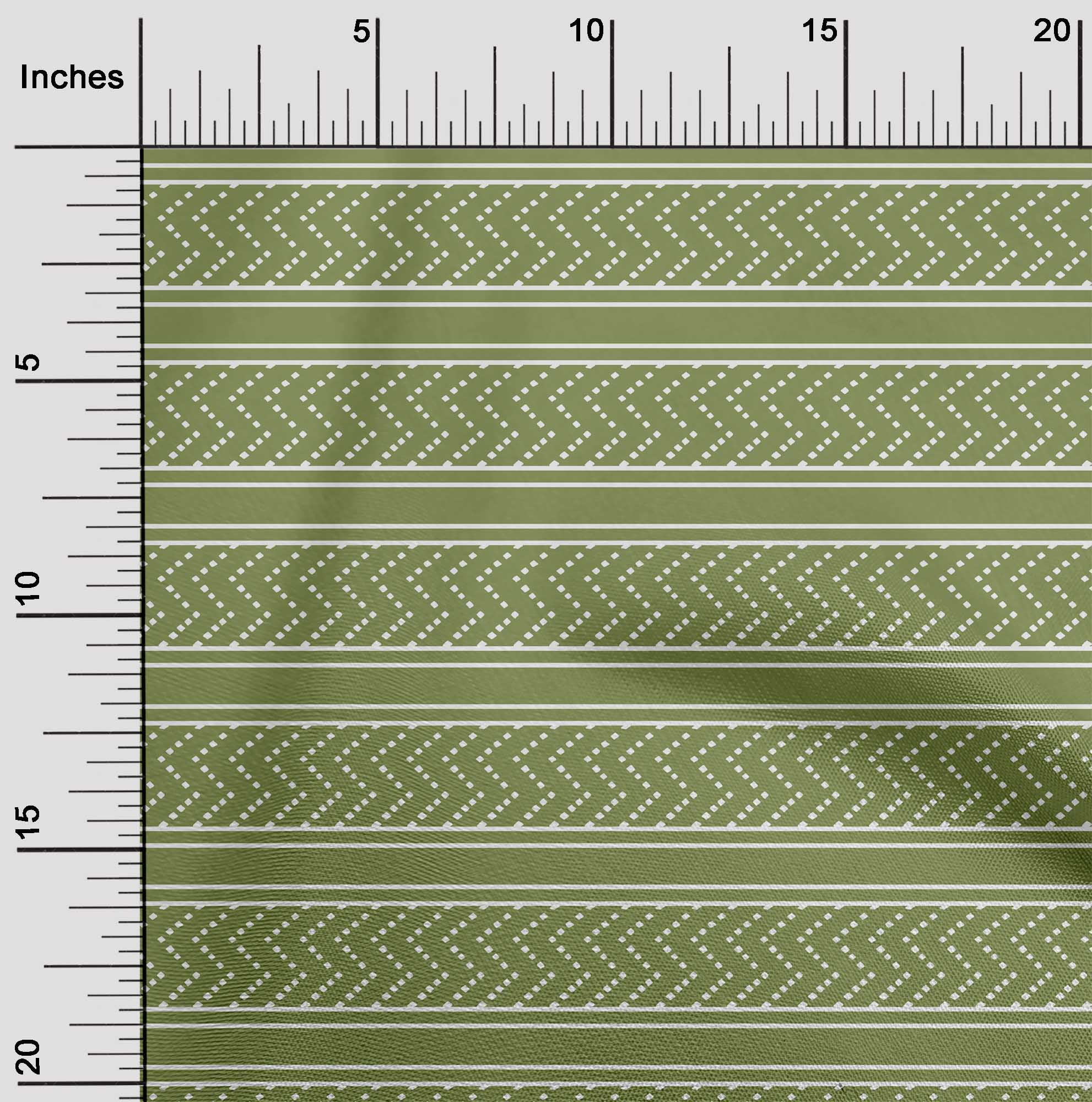 oneOone Viscose Chiffon Fabric Chevron Block Print Fabric BTY 42 Inch ...