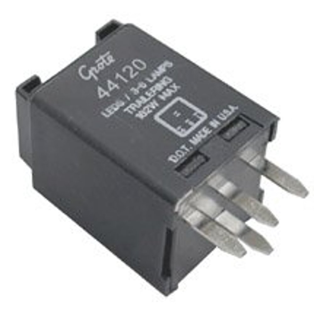 Grote 44120 Four-Pin Electronic LED Flasher - Walmart.com - Walmart.com