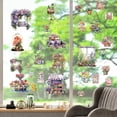 1 Set 8 Sheets PVC Waterproof Wall Stickers Self-Adhesive Decals for ...