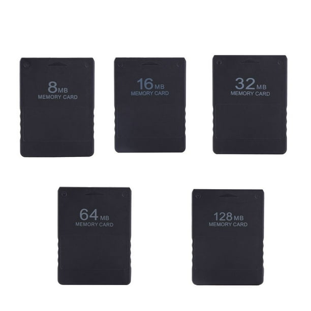 VONKY 8-128MB Flash Memory Card Save Game Data Stick Module for PS2 2 ...