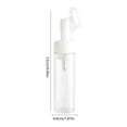 Empty Foaming Bottles Mousse Foam Bottles Facial Cleanser Foam Clear ...