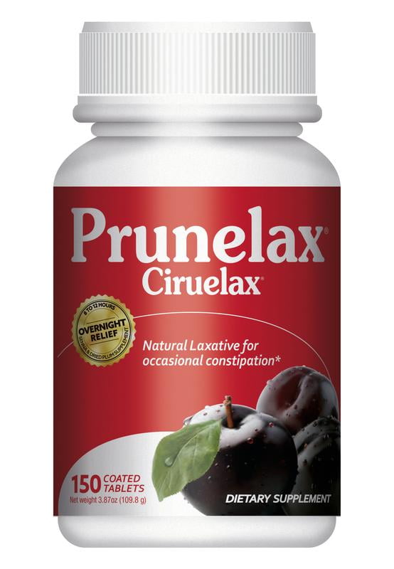 Prunelax Ciruelax Laxative, 150 Ct - Walmart.com - Walmart.com