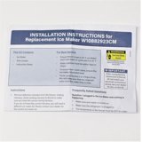 Whirlpool Refrigerator Icemaker Kit W10882923 W10377151 - Walmart.com