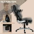 Adjustable Height, Flip-up Armrests - Five Massage Modes and Tilt ...