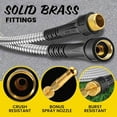Durable Bionic Steel 100 ft Garden Hose for Warehouse Use - Walmart ...