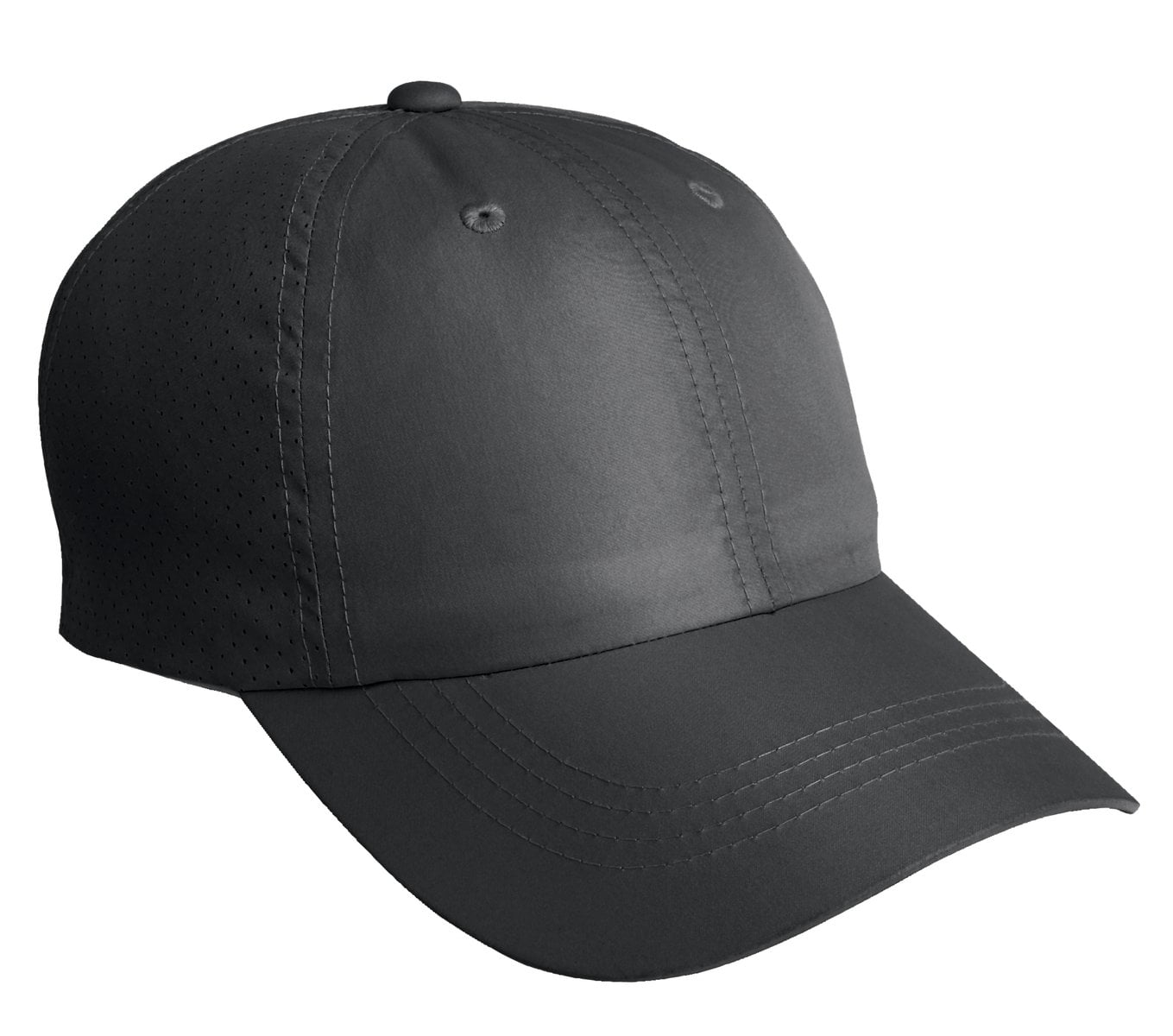 Port Authority Perforated Cap-One Size (Black) - Walmart.com
