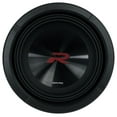 (2) Alpine R2-W8D2 8” 350W RMS Car Audio Subwoofers+Vented Sub Box ...