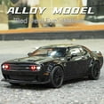 Challenger Hellcat Toy Car for 1: 32 Scale Die Cast Metel Cars Toy Pull ...