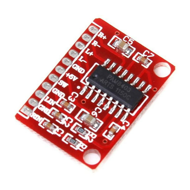 MERIGLARE 2-Channel USB DC 5V Power Supply Digital Audio Amplifier ...