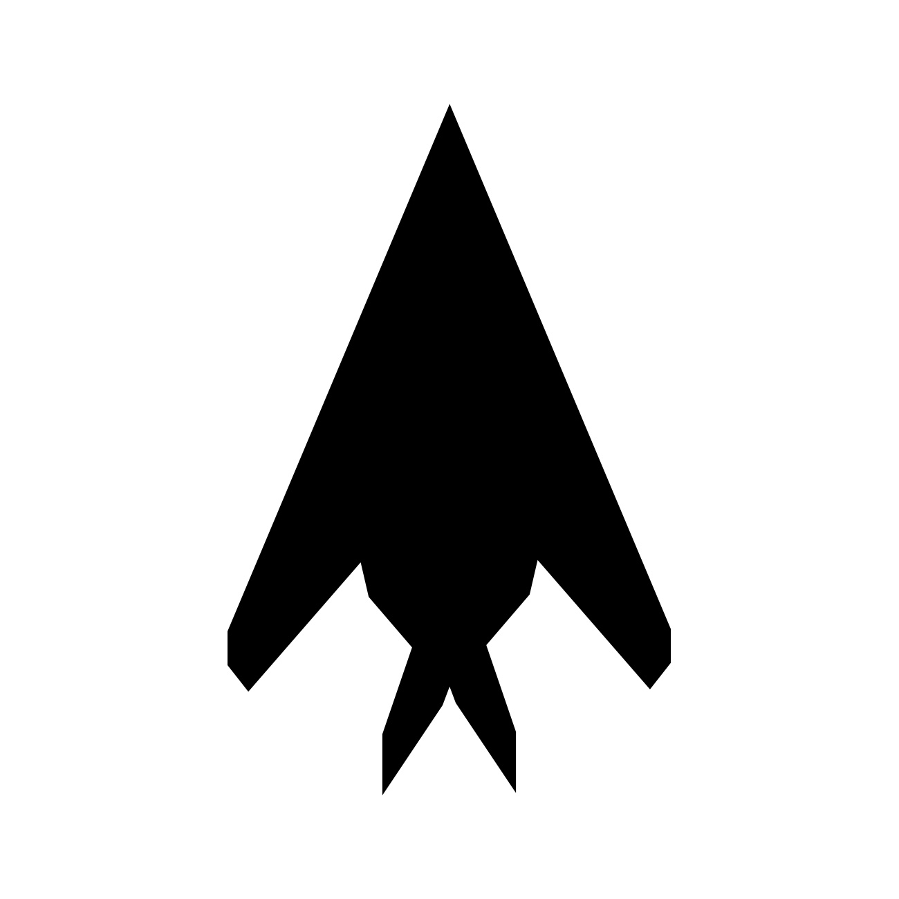 F117 Nighthawk Sticker Decal Die Cut - Self Adhesive Vinyl ...