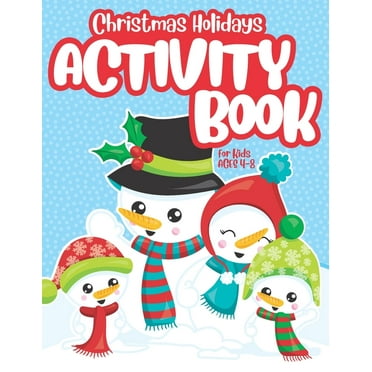 Big Winter Holiday Activity Book for Kids : 50 activities - Christmas ...