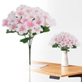 Artificial Hydrangea Flowers Bouquets | Oimcto Table Centerpieces Decor ...
