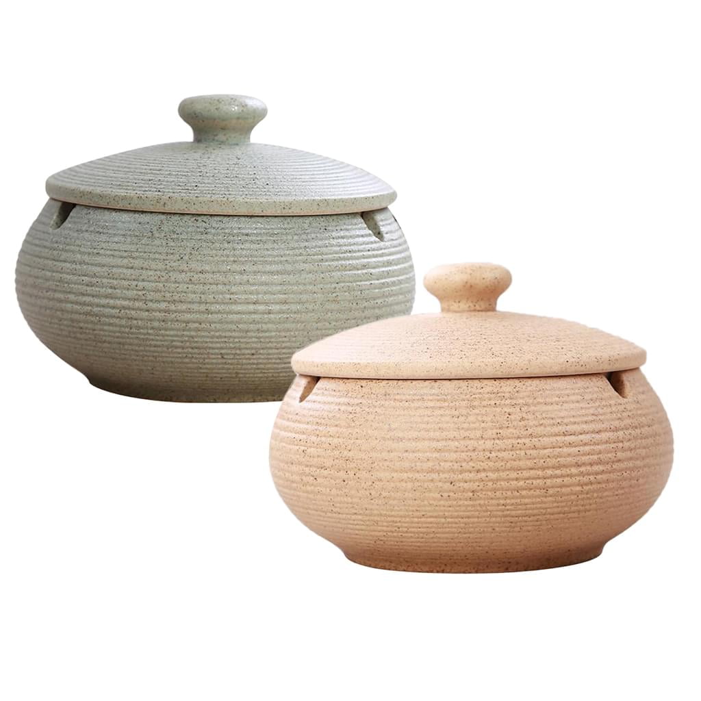 Click here for Jiaia 2 Pieces Ceramic Ashtray With Lid Home Offic... prices