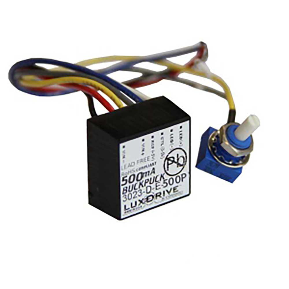 LuxDrive Wired BuckPuck - 500mA Constant Current LED Driver with ...