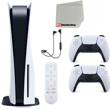 Sony Playstation 5 Disc Version (Sony PS5 Disc) with Midnight Black ...