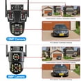 6K HD Security Camera 12MP Three Lens 8X Zoom Security Protection PTZ ... 6K HD Security Camera 12MP Three Lens 8X Zoom Security Protection PTZ ...