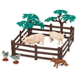 Adventure Force Farm Animals Jumbo Bucket, 55 Pieces - Walmart.com