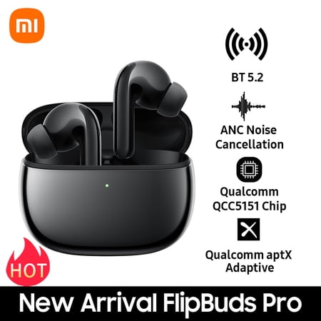 Carevas FlipBuds Pro Noise Cancellation Earphone BT5.2 Headset Qualcomn ...