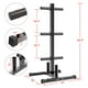 Yaheetech 2''Olympic Weight Plate and Barbell Storage Tree Stand Rack ...