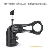 GEWAGE Bike Stem - 130 Degree Adjustable Bicycle Stem- 75mm 90mm 130mm ...