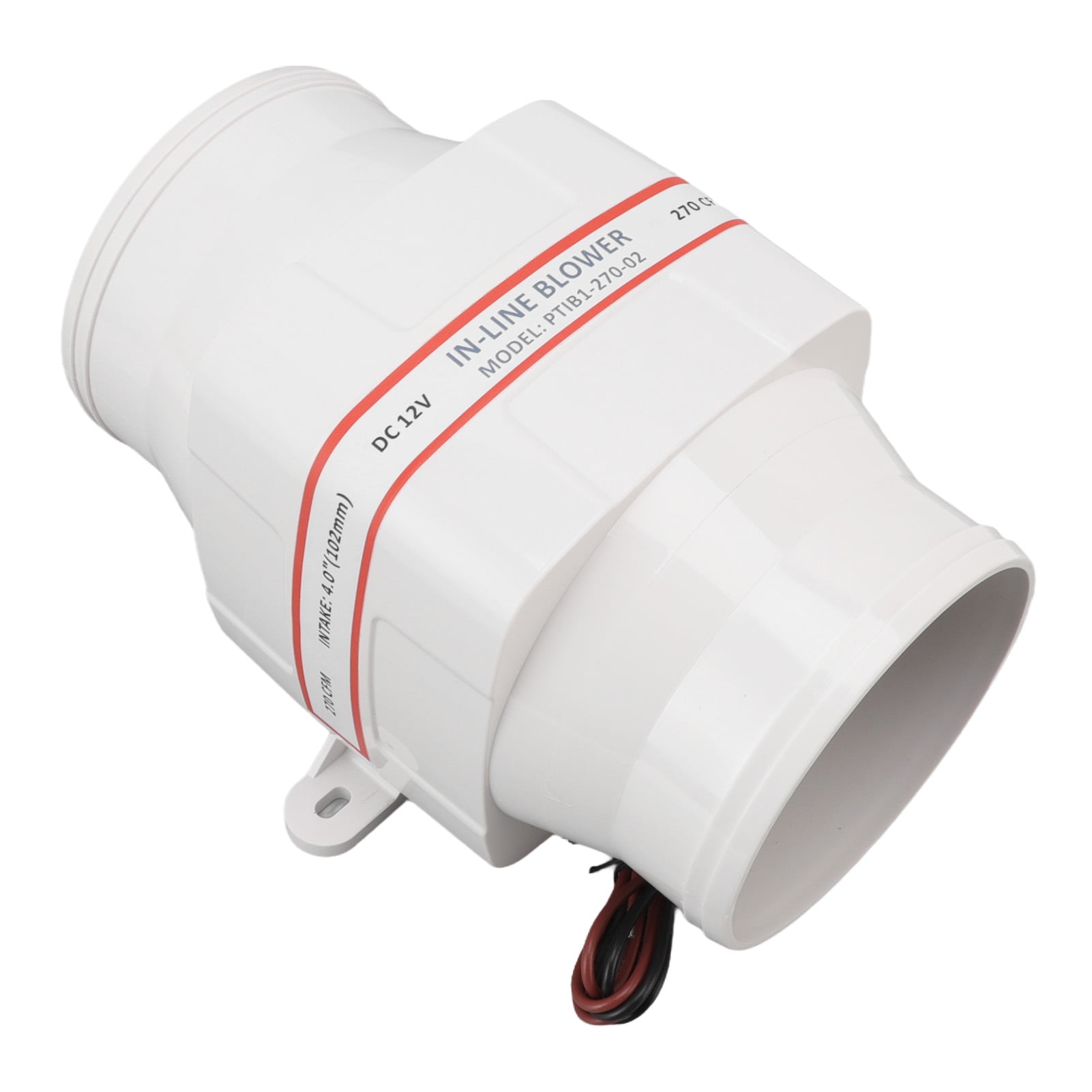 In Line Blower, 12V Marine Boat In Line Air Blower Low Current ...