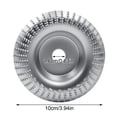 3Pcs Wood Grinding Disc Set for Angle Grinder, Flat Curve Inclined ...