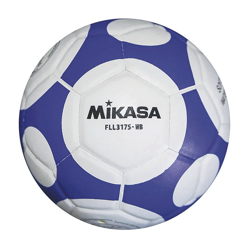 Mikasa Futsal Ball Size 2 White/Blue - Walmart.com - Walmart.com