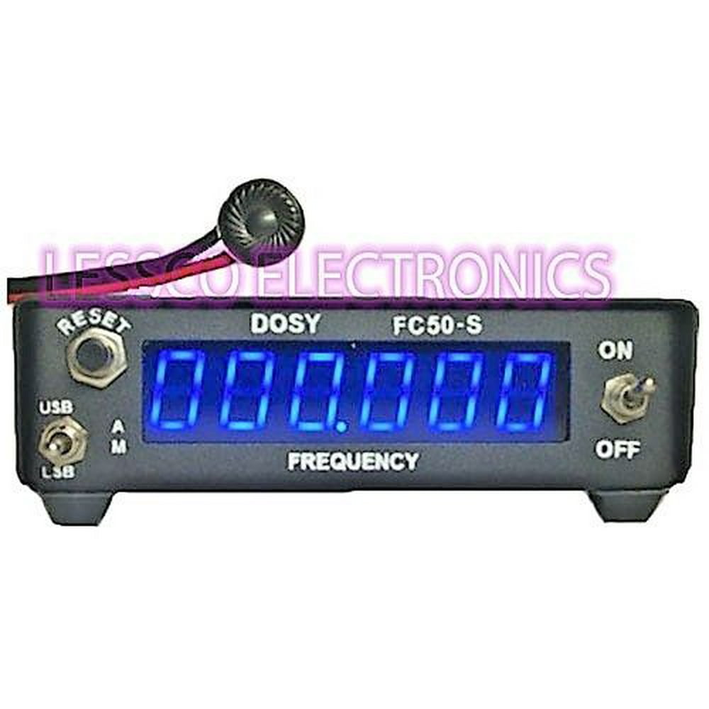 Dosy FC-50-S-P 6-digit Frequency Counter for Single Side Band Users ...