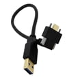 30cm/1m/2m Right Angled Type C to USB3.0 Cable Power Wire With Screw ...
