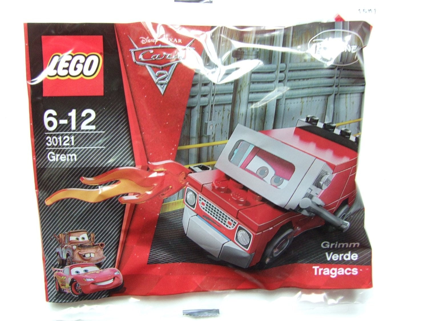 LEGO Cars 2- Grem (52 Piece Polybag Set) 30121 - Walmart.com