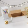 11x6x6 Shipping Boxes Set of 25, White Corrugated Cardboard Box for ...