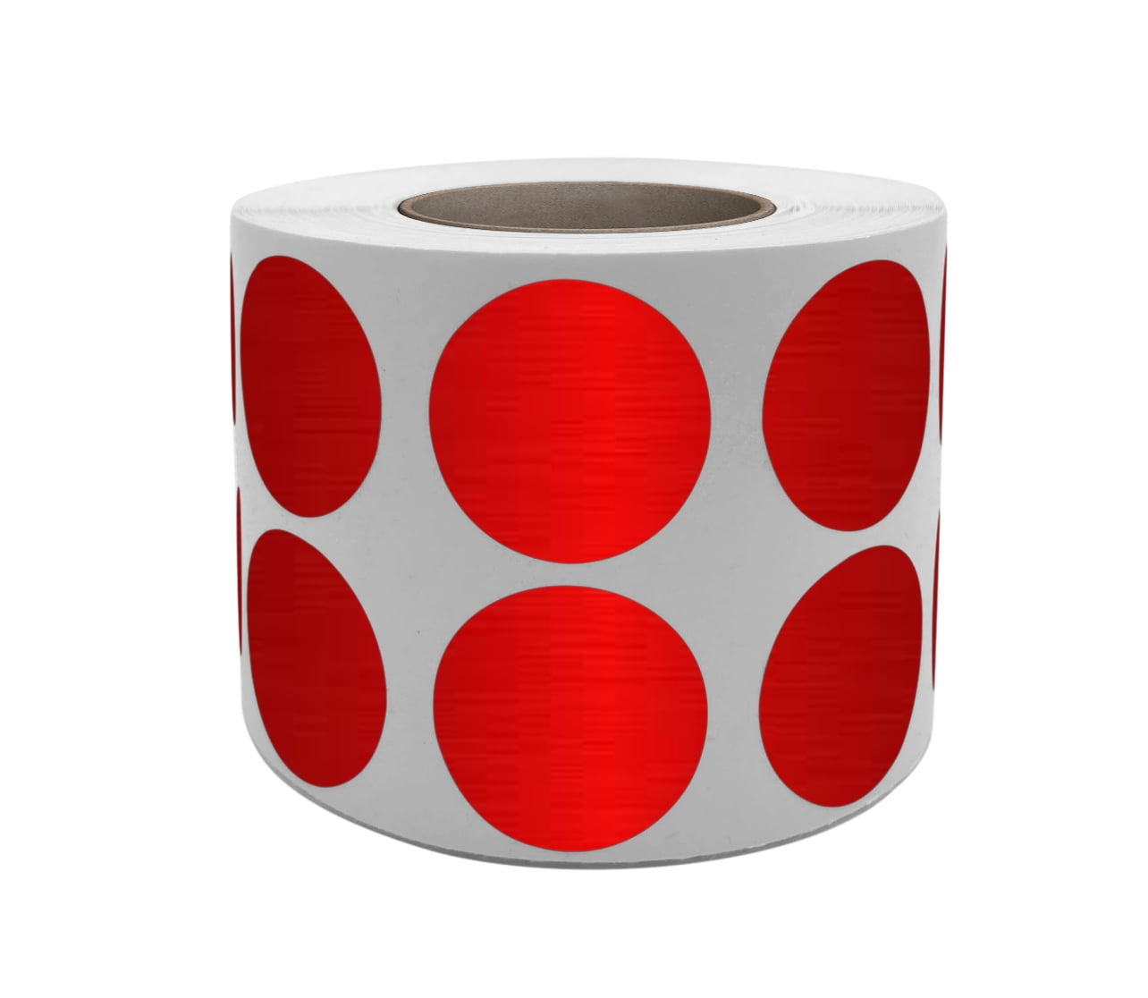 Royal Green Dot Stickers Roll 3/4 inch Round Price Labels in Metallic ...