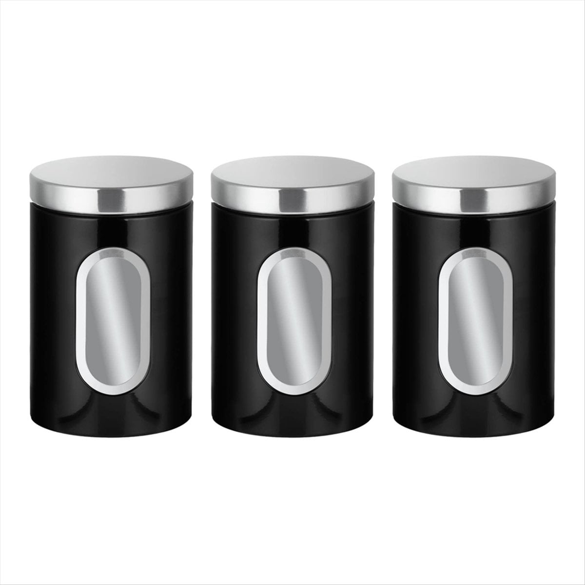 Click here for Unbranded 3pc Kitchen Canister Set -With Secure Li... prices