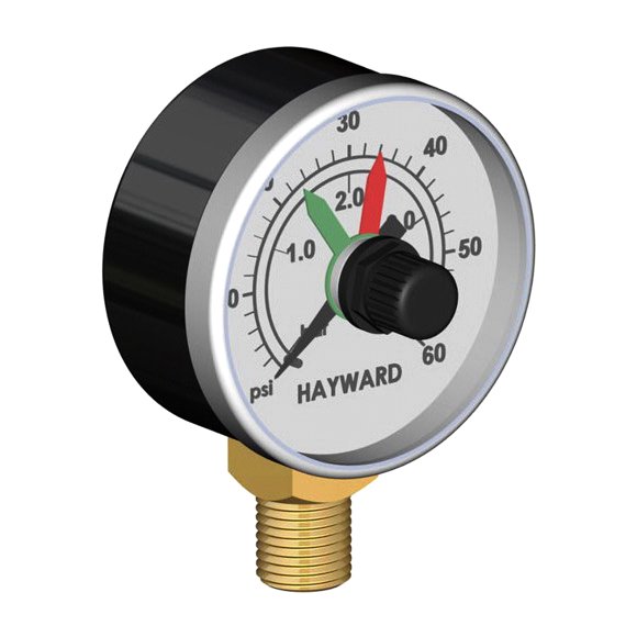 Pool Filter Pressure Gauge