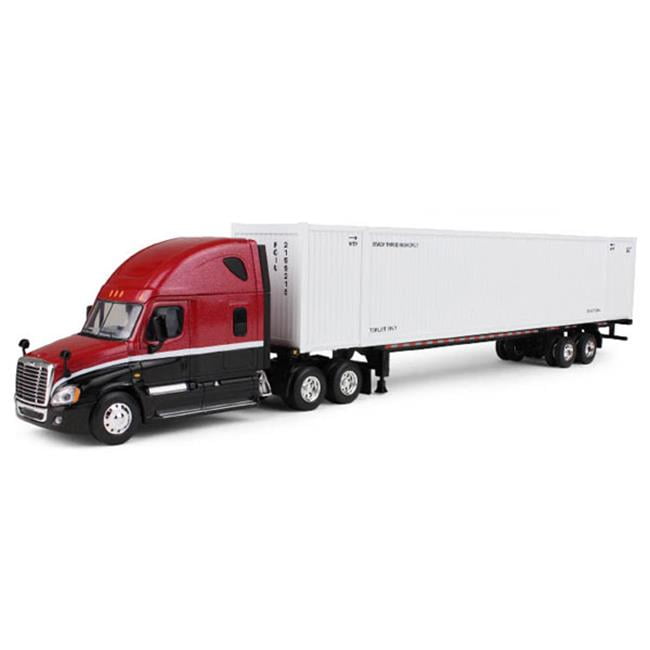 First Gear FIR60-0305 Freightliner Cascadia Model Truck, Red & Black ...