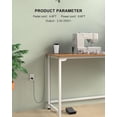 VHBW Replacement Singer Sewing Machine Foot Pedal and Power Cord ...