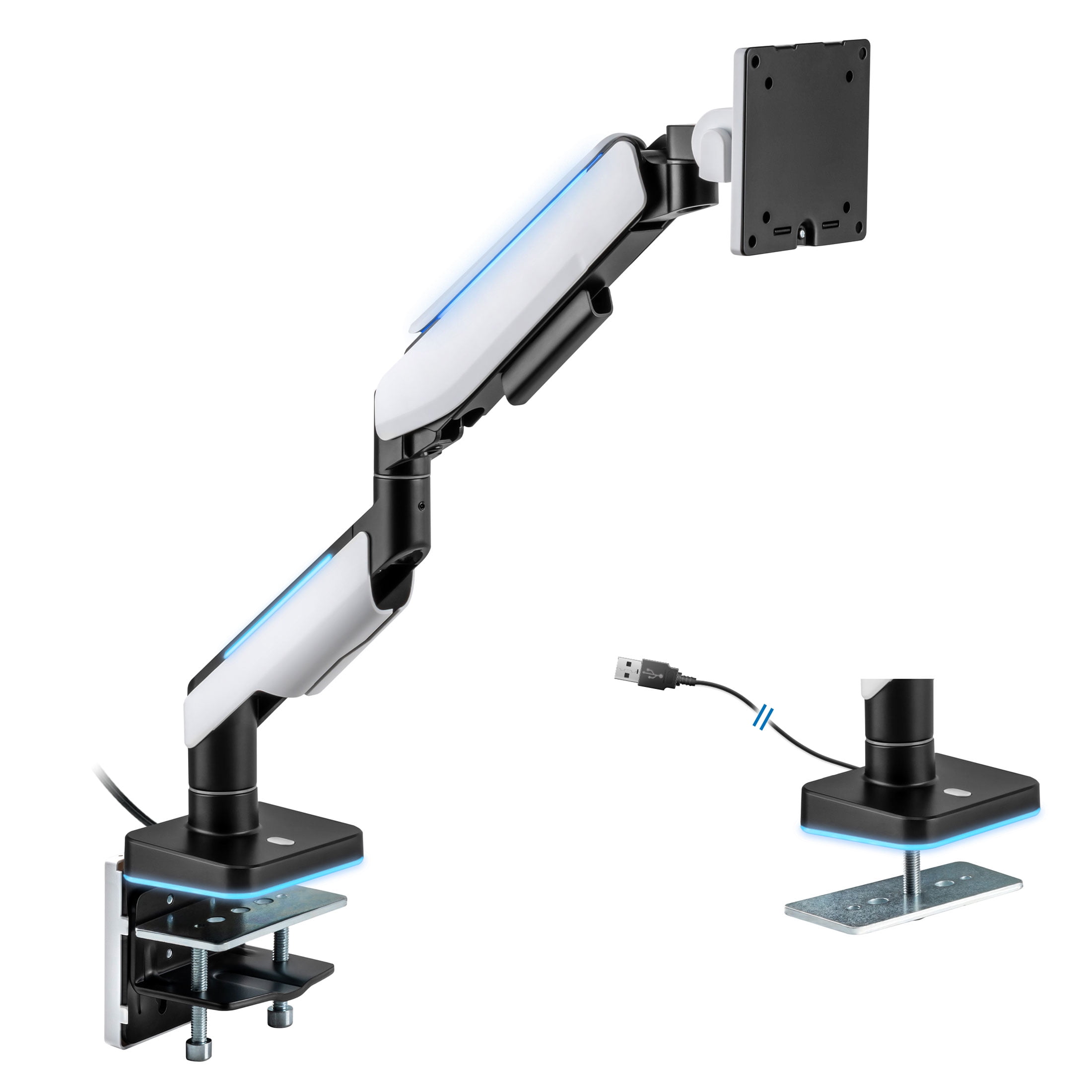 Mount-It! Heavy-Duty Single Computer Monitor Arm for Ultrawide Curved ...