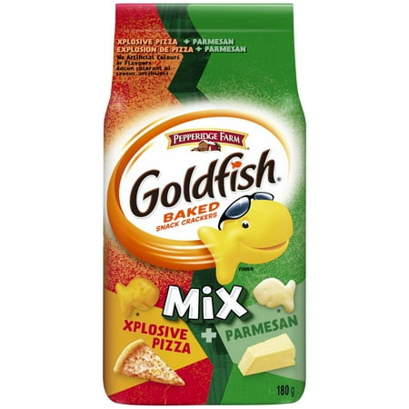 Goldfish Mix Explosive Pizza and Parmesan Crackers - Walmart.ca