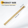 Uxcell Expansion Watch Bands 12mm Stainless Steel Stretch Watch ...