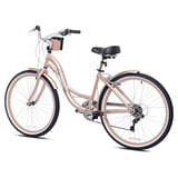 26" Kent Bayside Cruiser Bicycle, Fits Rider: 5'2"-5'10", Rose Gold ...