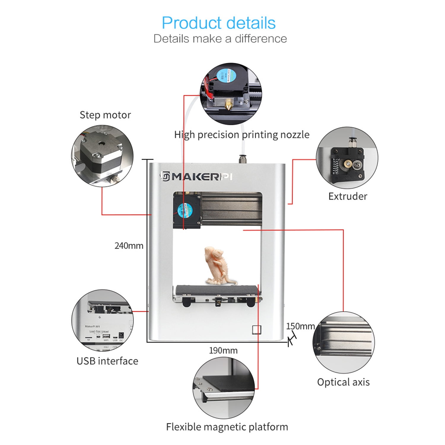 MakerPi 3D Printer - munimoro.gob.pe