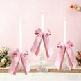 Double Layer Bow Candle Holder Decoration Gift Wrapping Ribbon for ...