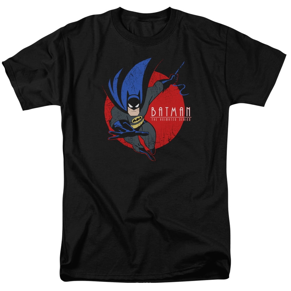 Batman The Animated Series Swinging In Unisex Adult T Shirt For Men And ...