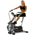 Marcy Home Gym Air Fan Bike: Cardio Fitness Trainer Machine with ...