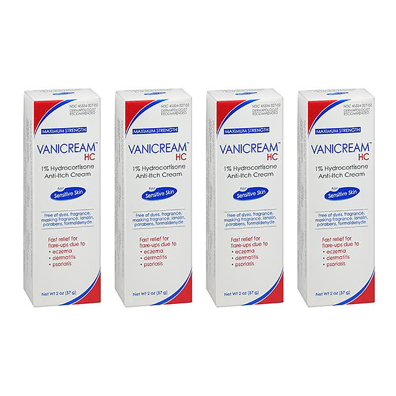Vanicream 1% Hydrocortisone Anti-Itch Cream 2 oz. 4 Pack | Walmart Canada