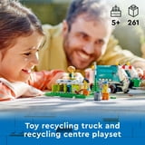 LEGO Recycling Truck Toy Set with 3 Sorting Bins, 60386, for Kids 5 ...