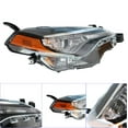 2 Pcs Headlights Assembly Set Fit for Toyota Corolla LE Eco L LE Models ...